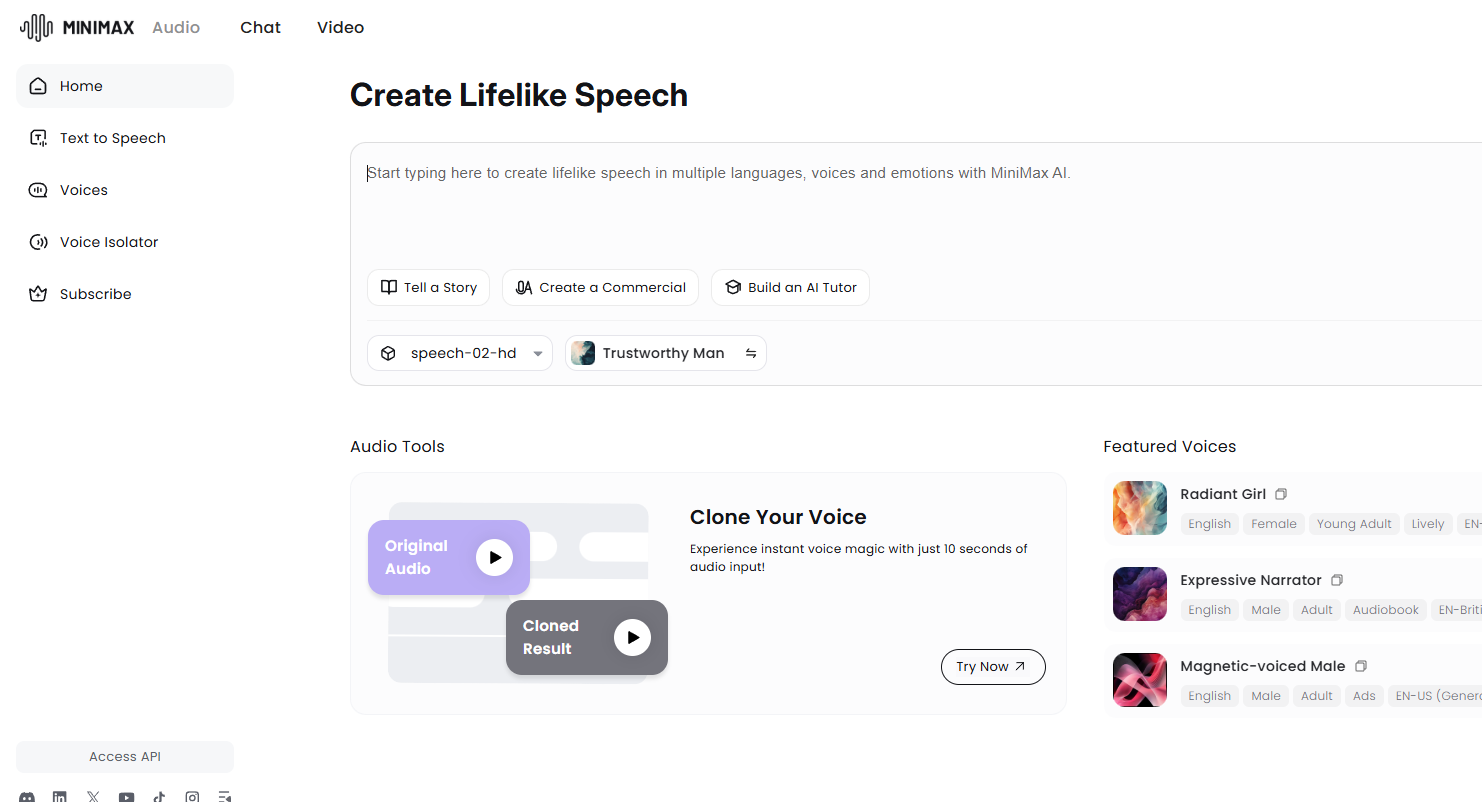 MiniMax Speech-02荣登TTS榜首 – 果果AI